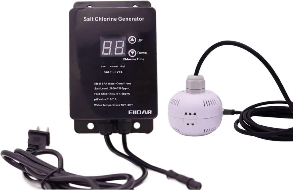 EIIDAR Salt Chlorine Generator Salt Water Pool Chlorinator System