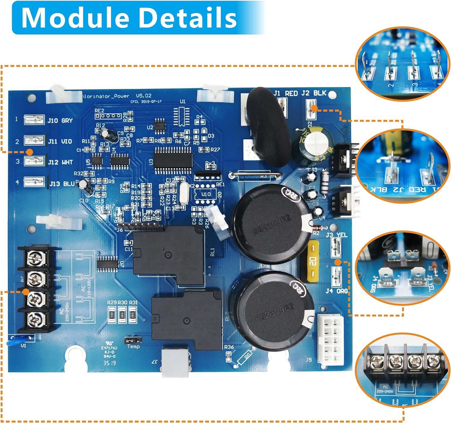 Printed Circuit Board ROBOA GLX-PCB-RITE Main PCB