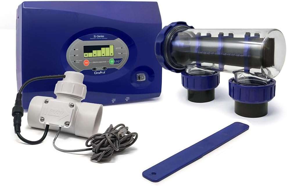 CircuPool SJ20 Salt Water Pool Chlorinator System | 3 Year