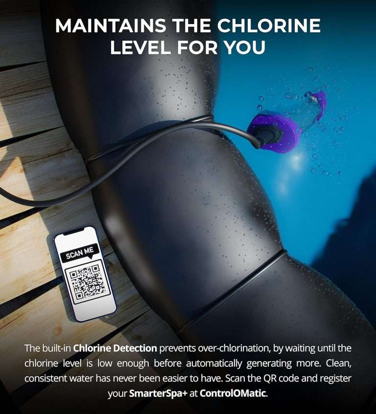 ControlOMatic SmarterSpa+ Saltwater Chlorine Generator