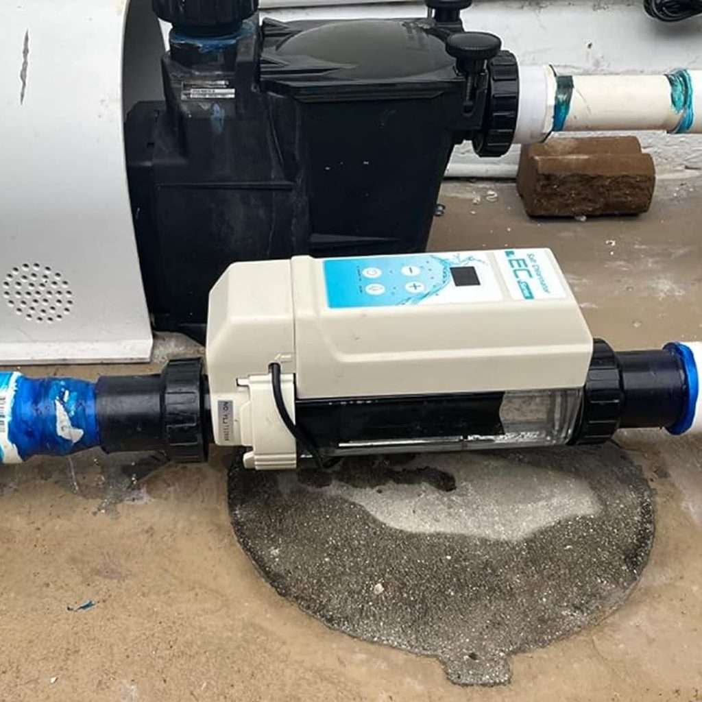 Pomeade EC12 Saltwater Pool System for inground Pools, Stand