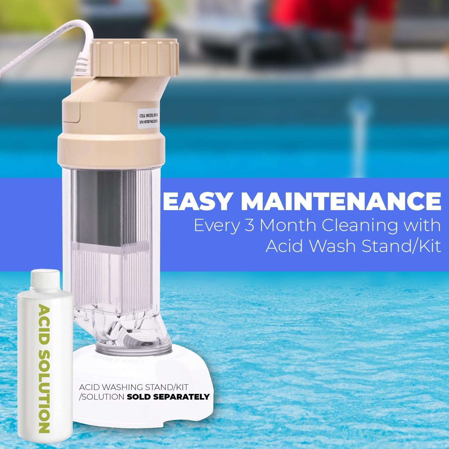 XtremepowerUS Replacement Salt Cell for Pool for Swimming Pool