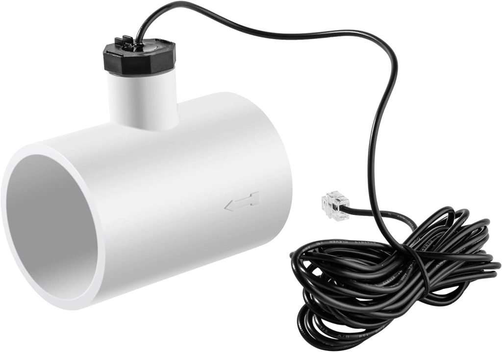 Briidea Flow Sensor with Tee for Hayward Salt System