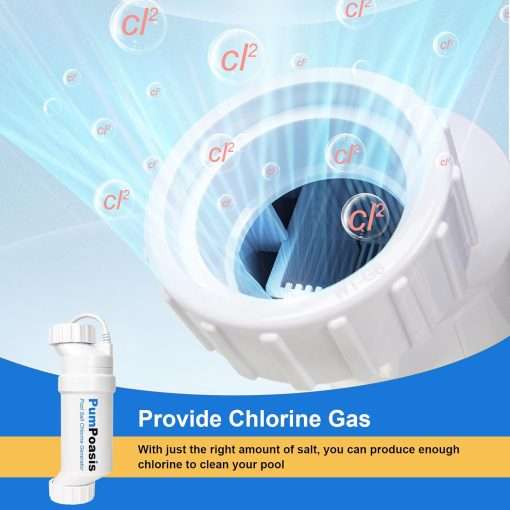 Salt Chlorine Generator Compatible with Tubo Cell T-15