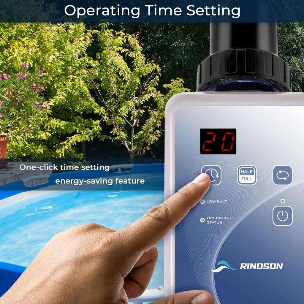 Saltwater System for Above Ground Pool with Five-Year Warranty