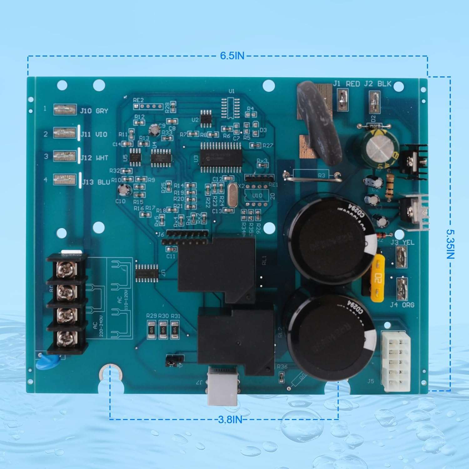 GLX-PCB-RITE Main Circuit Board Compatible with Hayward