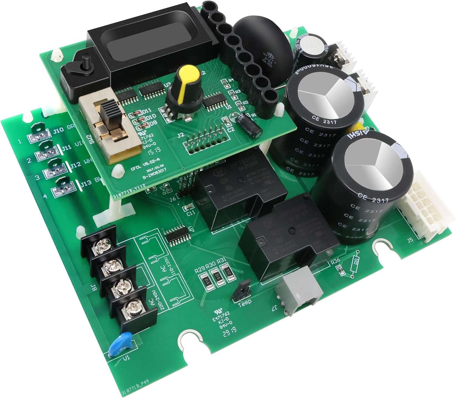 GLX-PCB-RITE Main Circuit Board & GLX-PCB-DSP Display Board