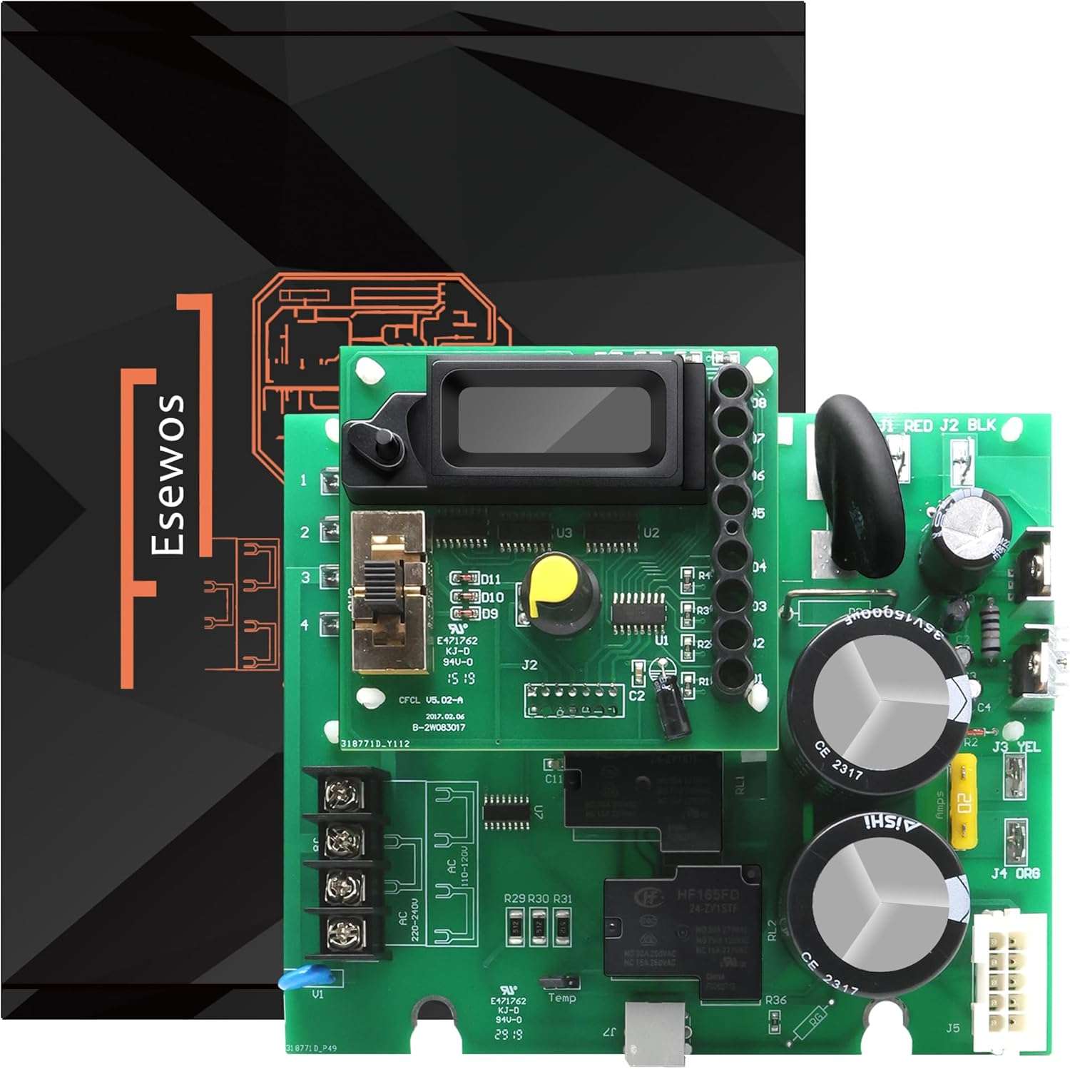 GLX-PCB-RITE Main Circuit Board & GLX-PCB-DSP Display Board