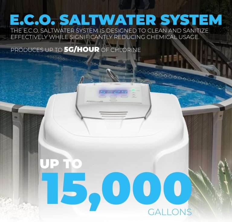 Above Ground Pool Saltwater System, Saltwater Chlorinator