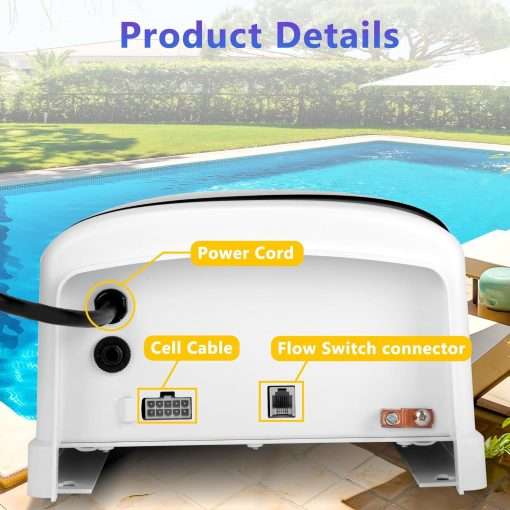 Salt Chlorine Generator for Swimming Pool – up to 40,000 Gallon