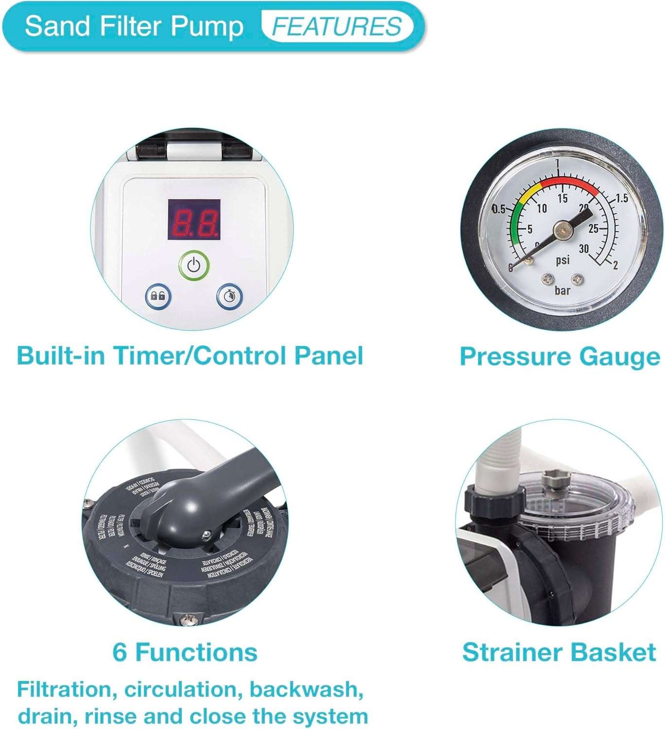 Swimming Pool Krystal Clear Salt Chlorine Generator System