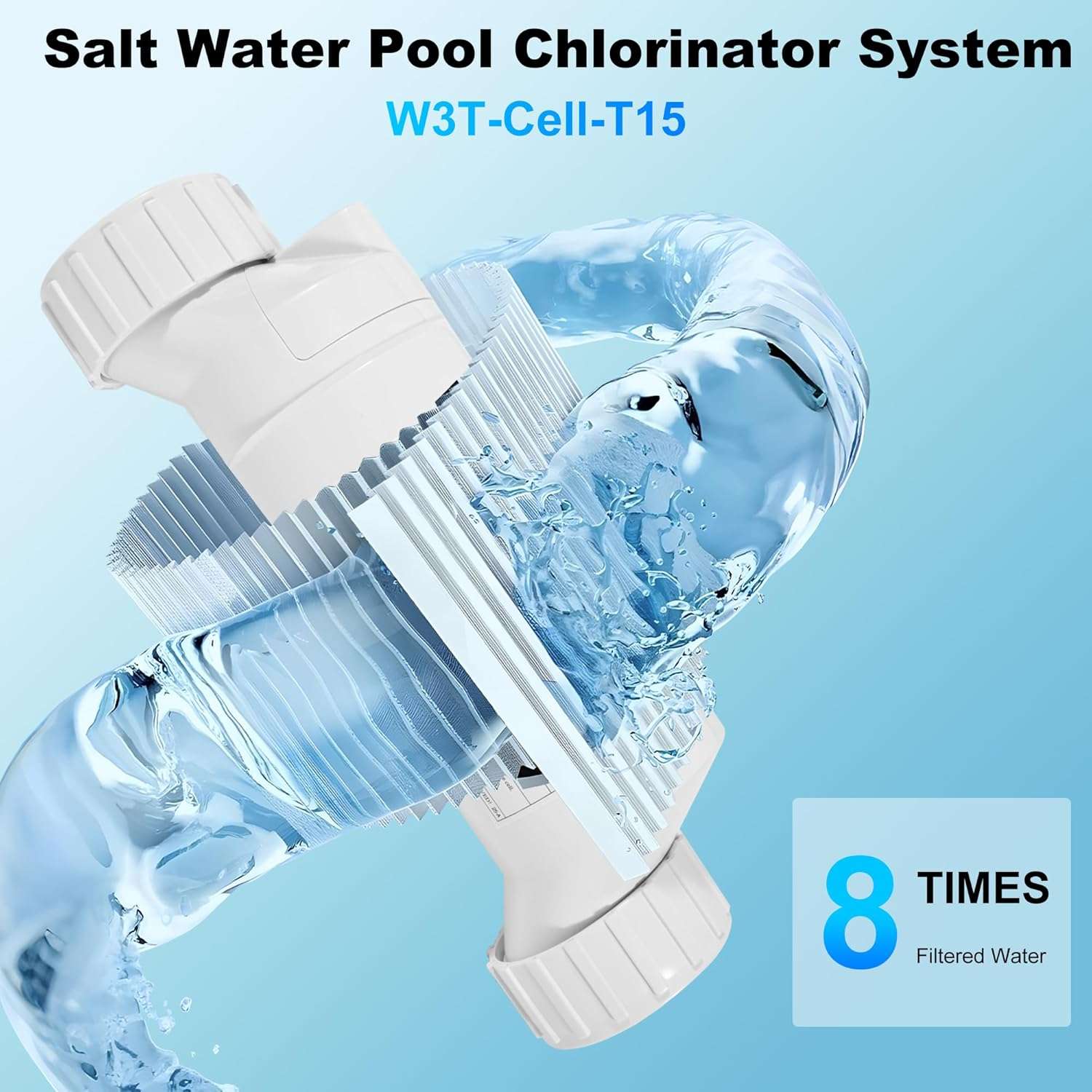 T-CELL-15 Salt Chlorinator Replacement, TurboCell T15 Saltwater