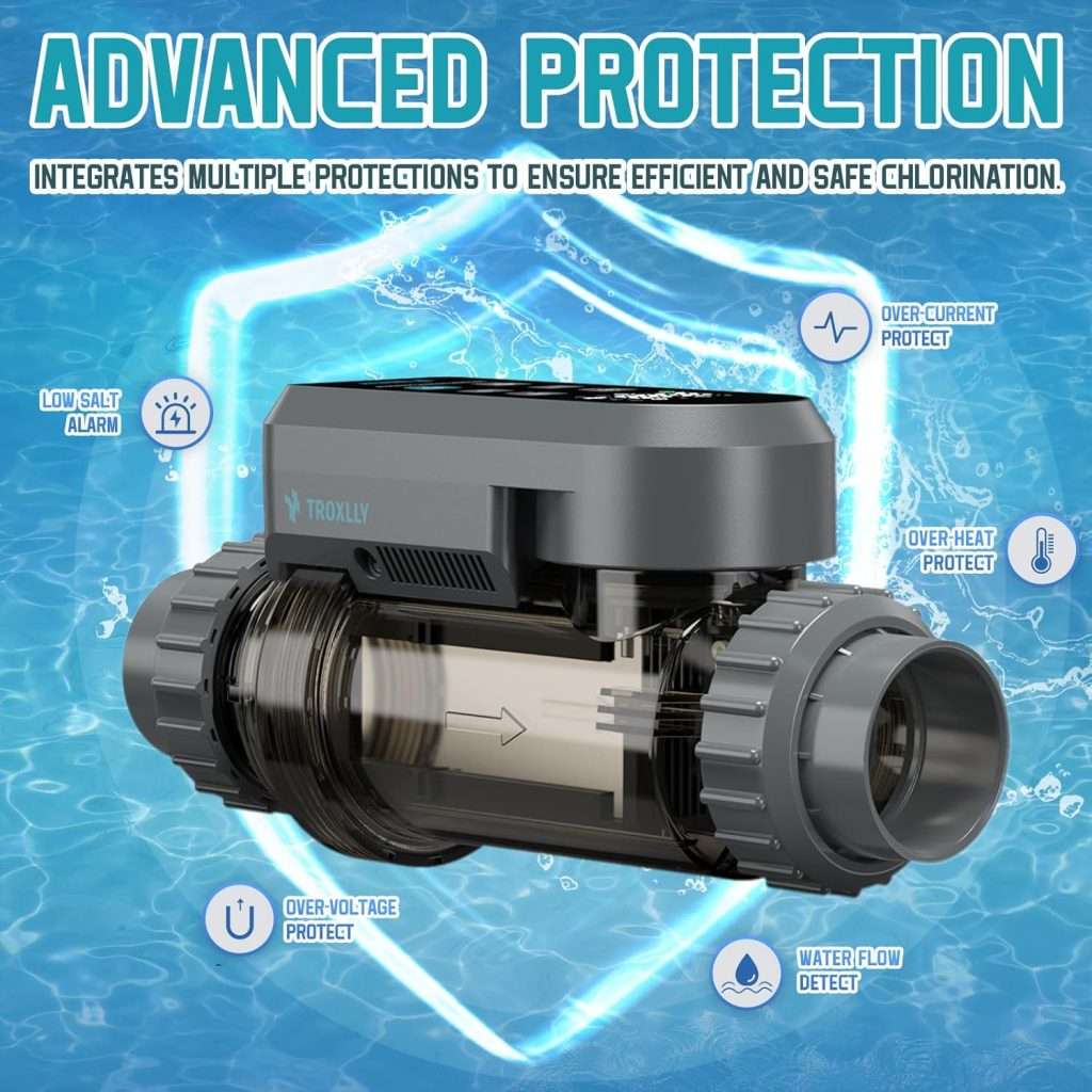 Salt Water Pool Chlorinator System - Saltwater Chlorine Generator