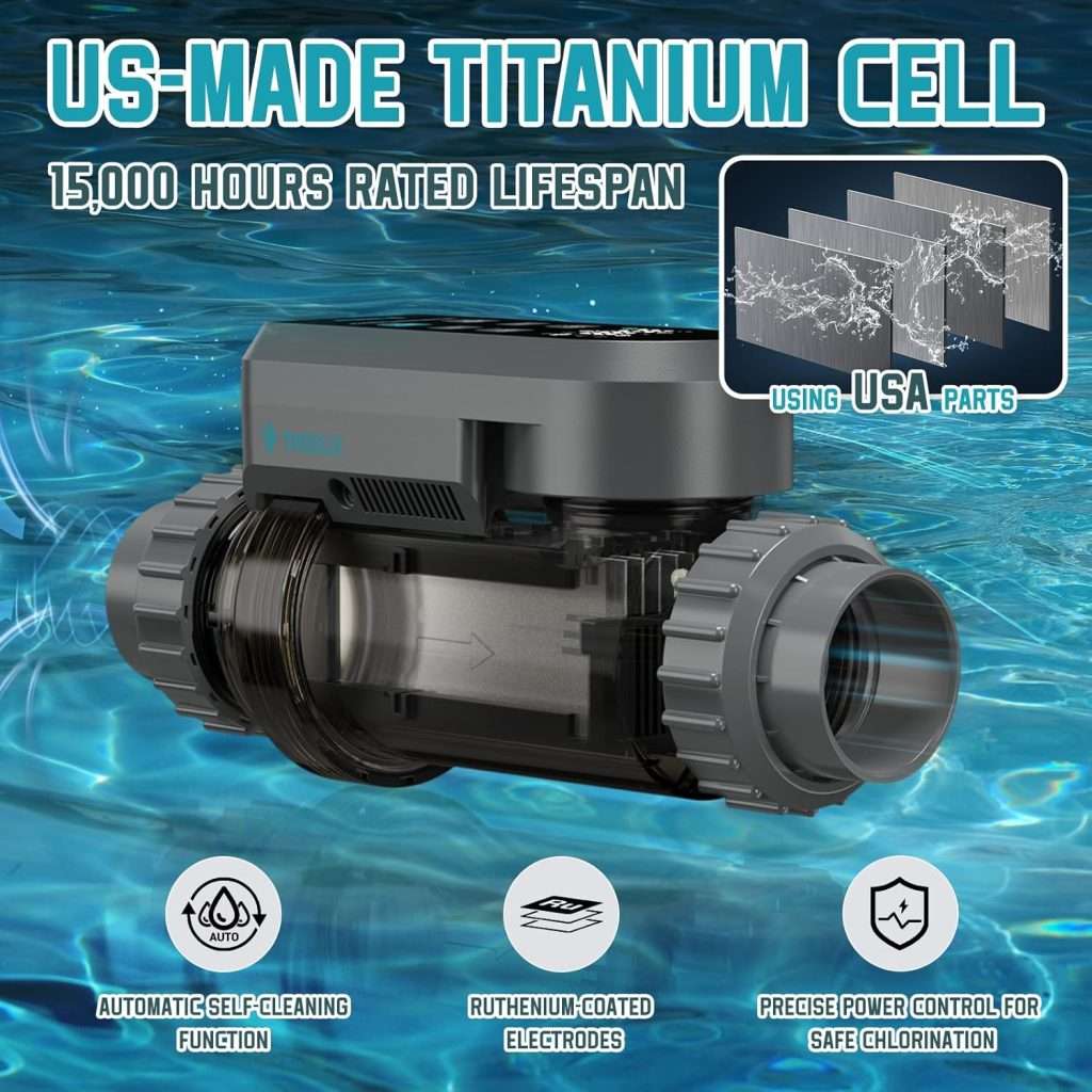 Salt Water Pool Chlorinator System - Saltwater Chlorine Generator