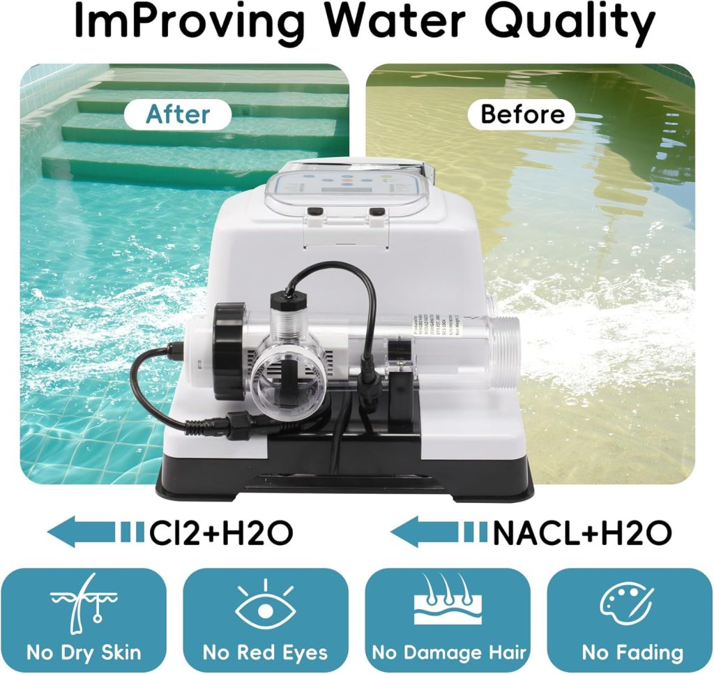 Saltwater Chlorinator for Above Ground Pools System